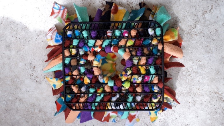 Animal enrichment: How to make snuffle mats - Ontario SPCA and Humane ...