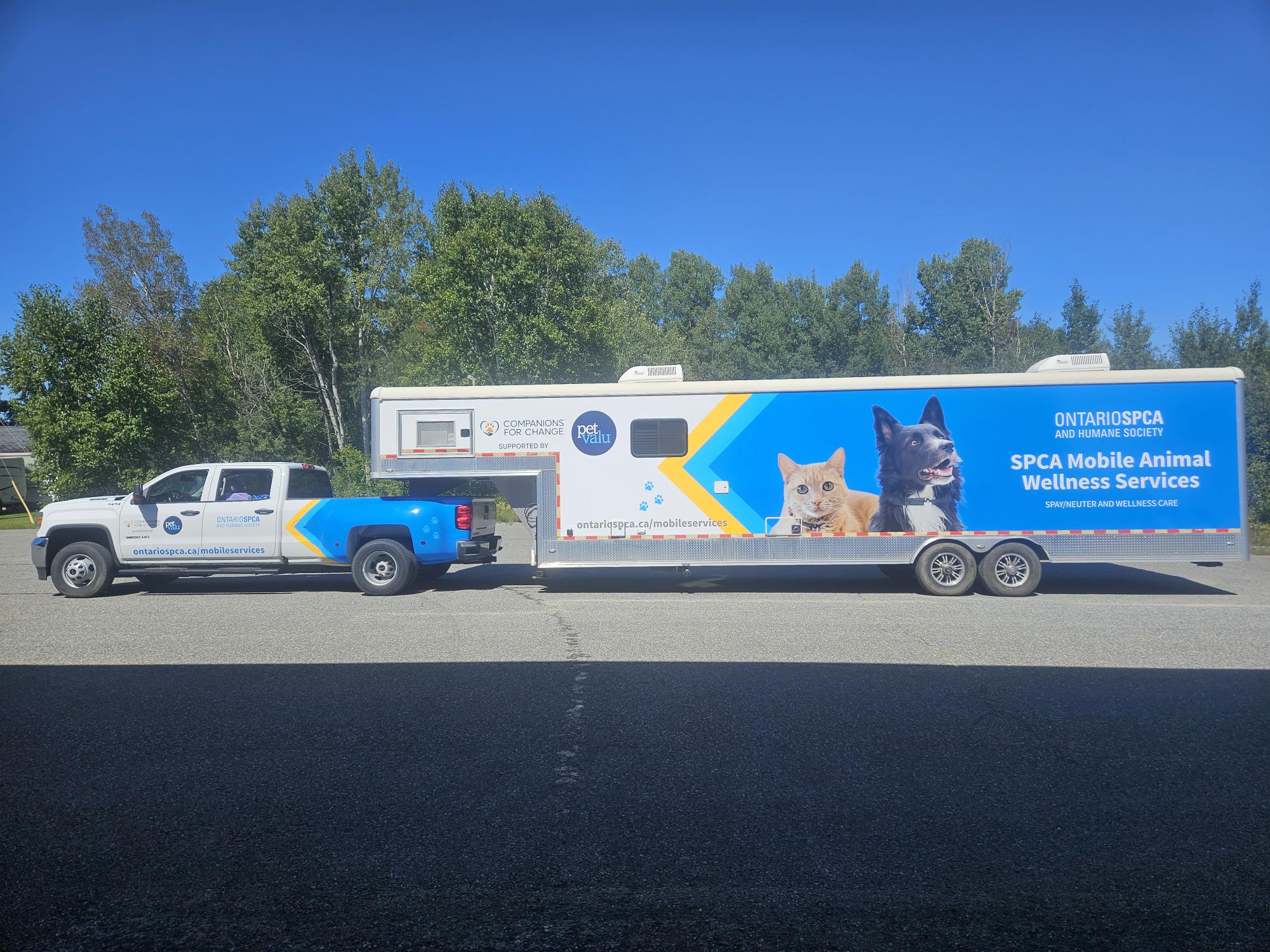 Take a virtual tour of the SPCA's Mobile Animal Wellness Services Unit ...