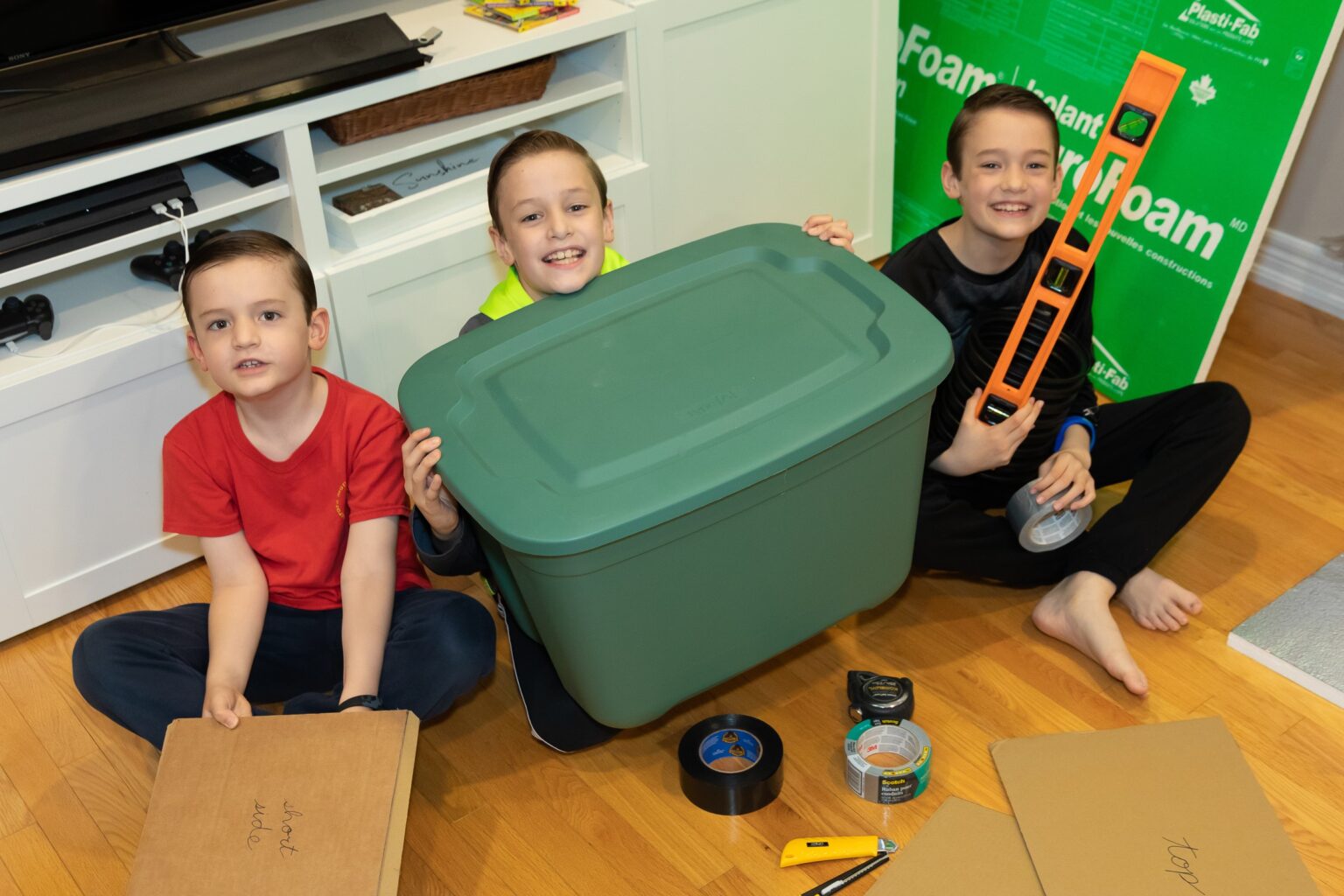 The Superhero Frolich family builds feral cat shelters - Ontario SPCA